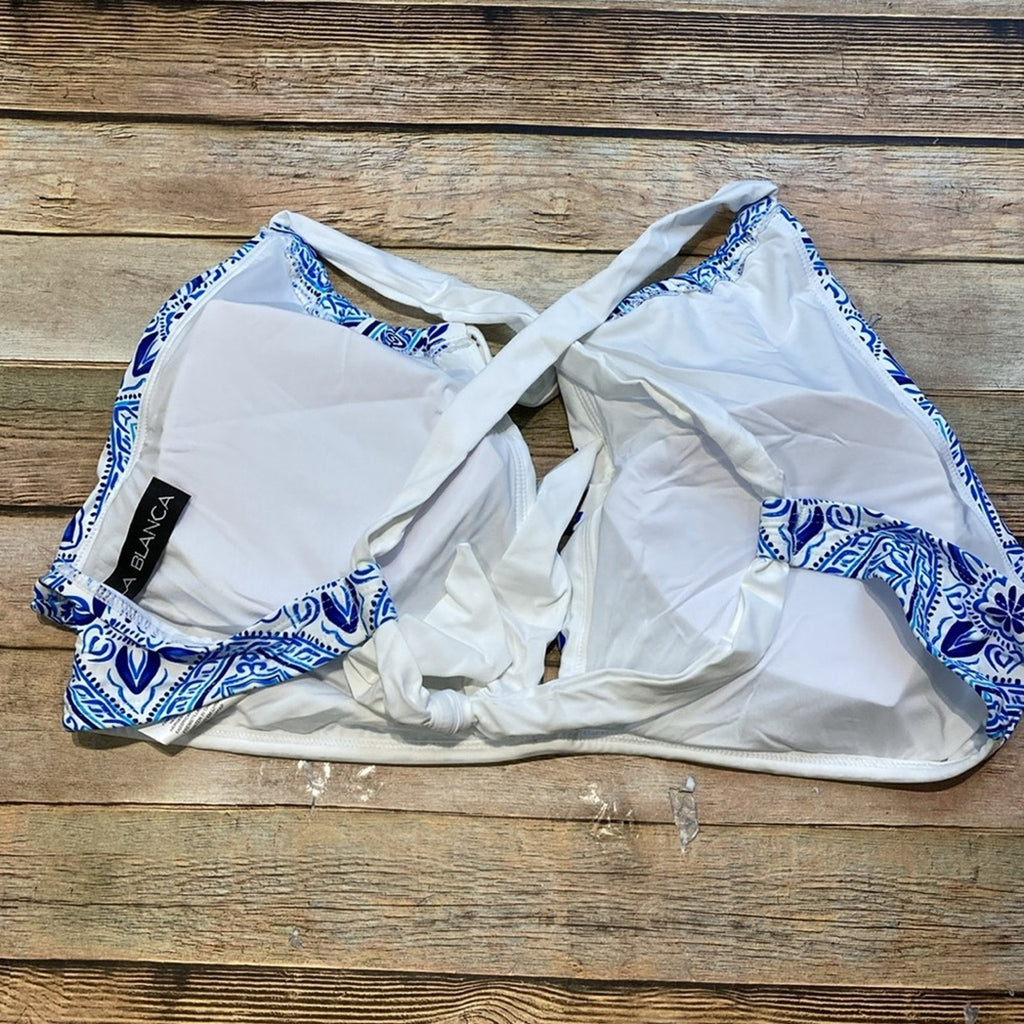 La Blanca High Neck Bikini Top NWT – Cherry Pickers